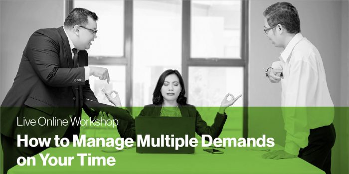 How to Manage Multiple Demands on Your Time - Live Online - Dale ...