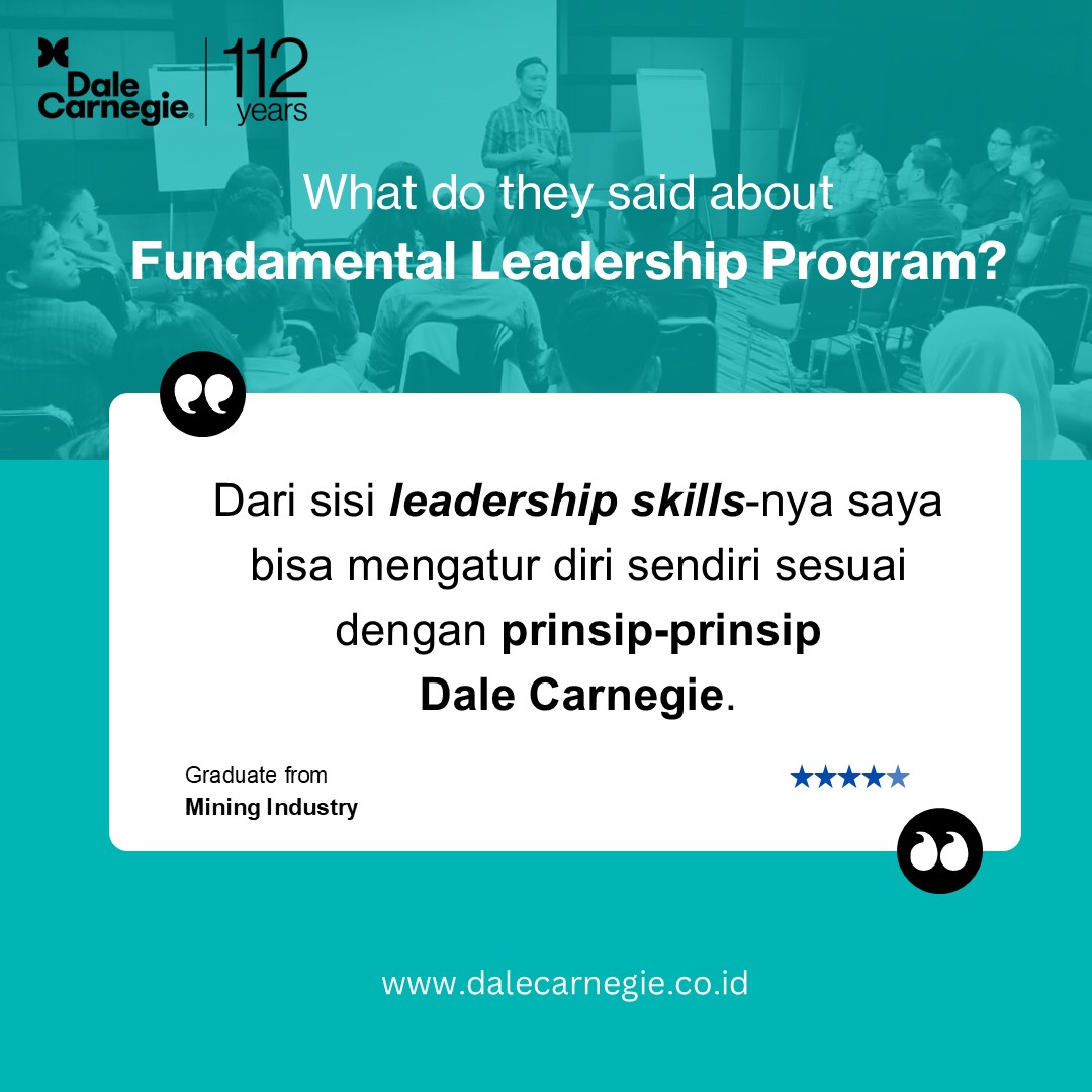 Fundamental Leadership Program - Dale Carnegie : Dale Carnegie